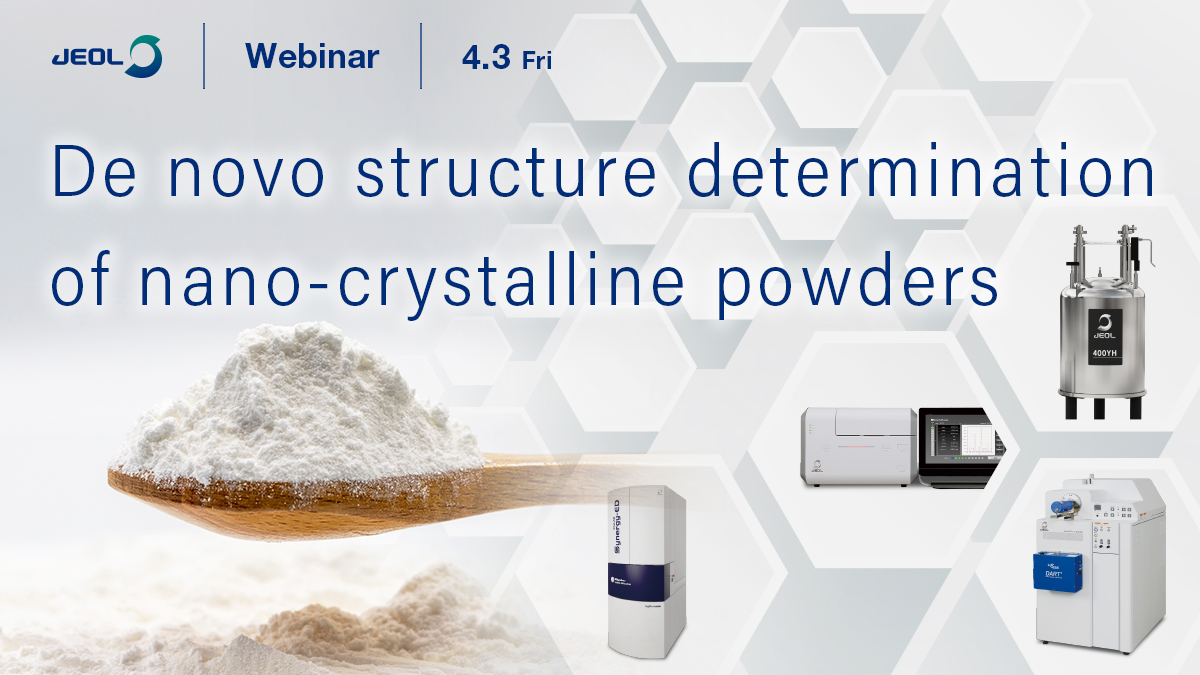 De novo structure determination of nano-crystalline powders | Events ...