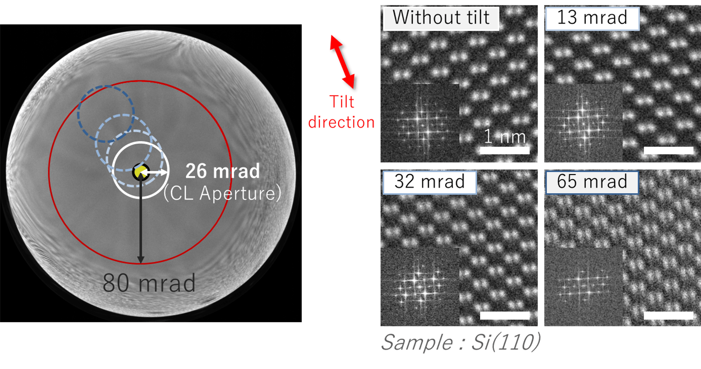 High-resolution STEM Image Acquisition Method for Tilted Specimen Using a New Type of Aberration ...