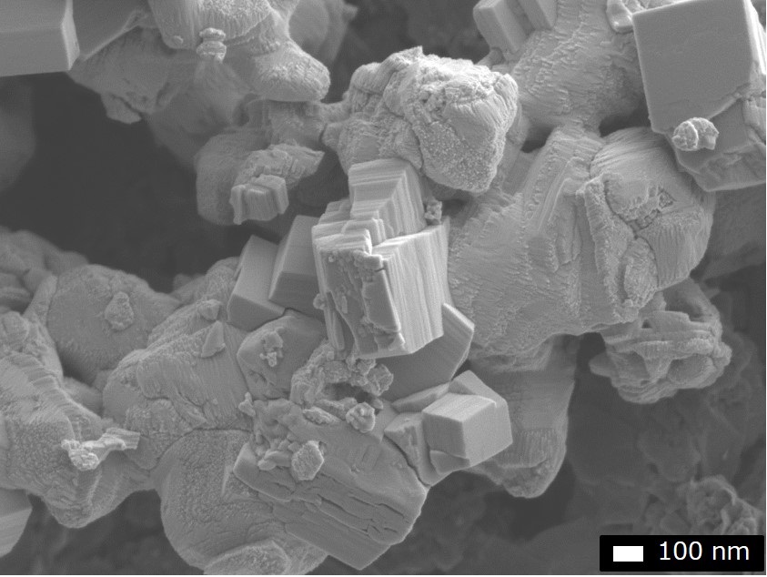 Tungsten carbide powder | Amazing microscopic world | JEOL Ltd.